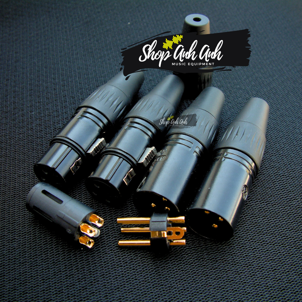 Jack Canon chân đồng hàn dây tín hiệu âm thanh Canon , XLR , dây jack ...