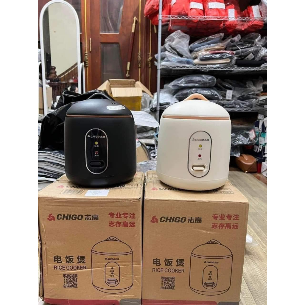 Nồi cơm điện CHIGO 1,2L | Shopee Việt Nam