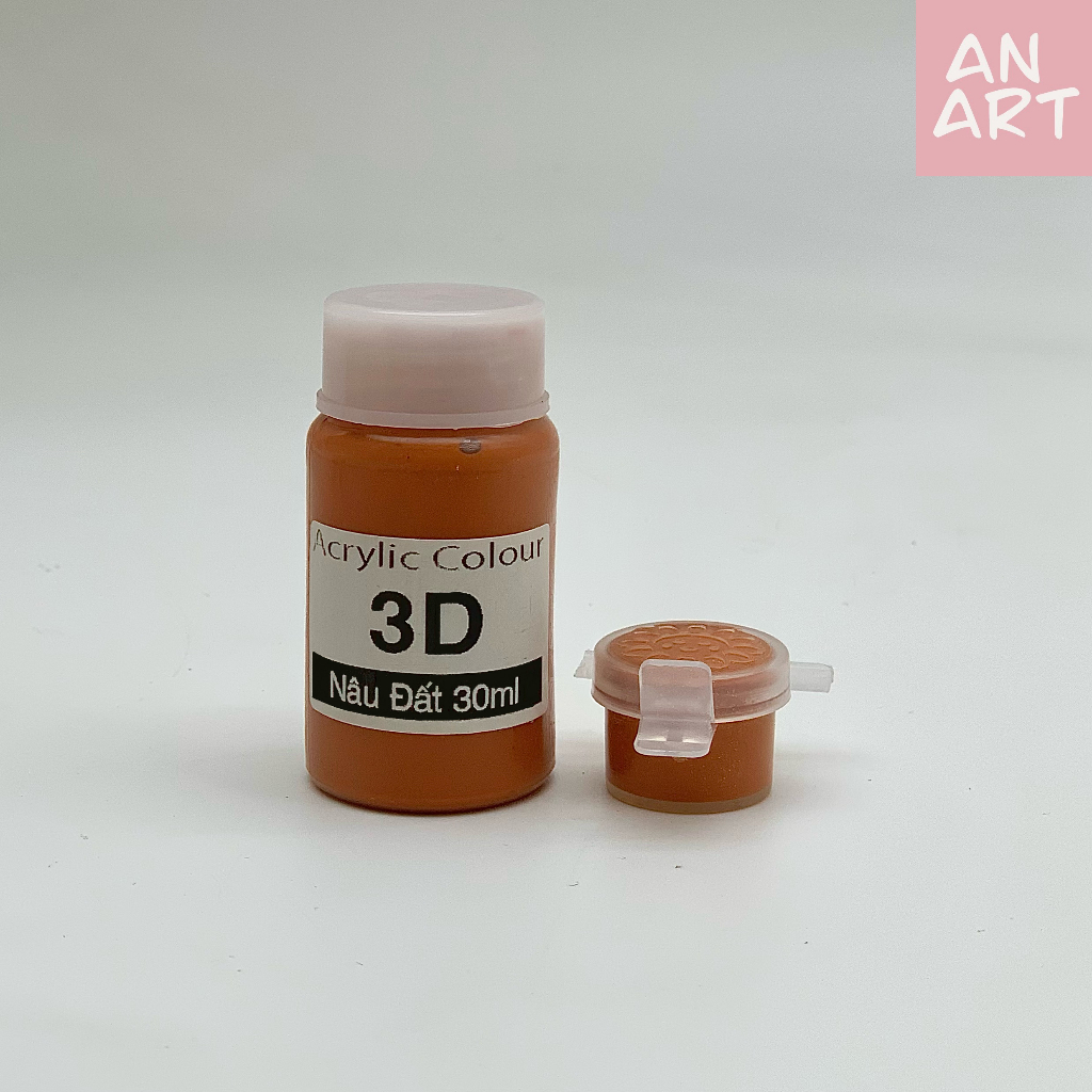 Màu Acrylic 3D , 5D 5ml Custom Giày, Vải, Túi, Vẽ Lên Tranh Giấy, Vải ...