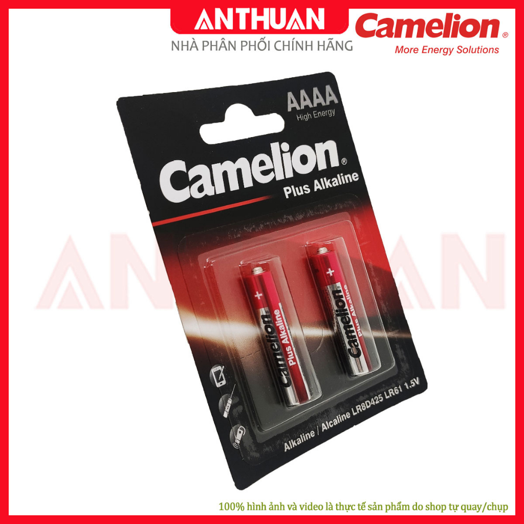 Vỉ 2 viên pin AAAA Camelion (4A) 1.5V Alkaline LR8D425-LR61-E96-25A ...