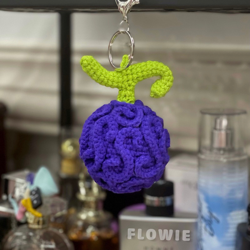 Móc khoá/Mô hình len Trái Ác Quỷ Gomu Gomu no Mi (cao su) - Devil ...