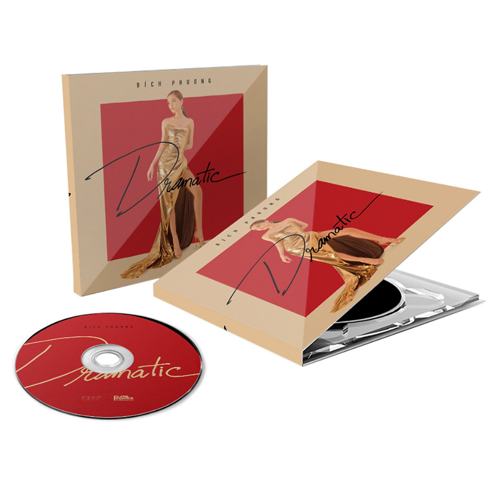 Đĩa CD Album Bích Phương Vol 2 - Dramatic Tặng kèm sách ảnh (số lượng ...