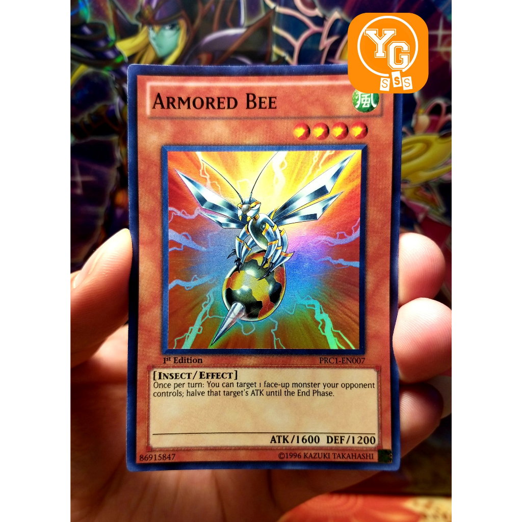 [Yugioh SSS] Thẻ bài chính hãng Armored Bee - PRC1-EN007 - Super Rare ...