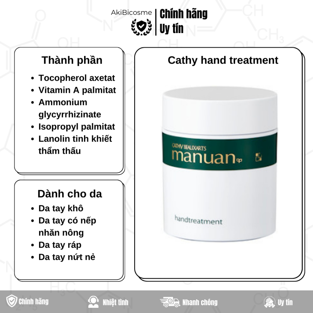 Kem tay hand treatment - Cathy Manuan | Shopee Việt Nam