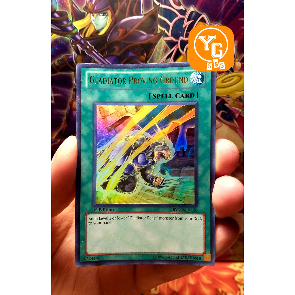 [Yugioh SSS] Thẻ bài chính hãng Gladiator Proving Ground - RYMP-EN110 ...