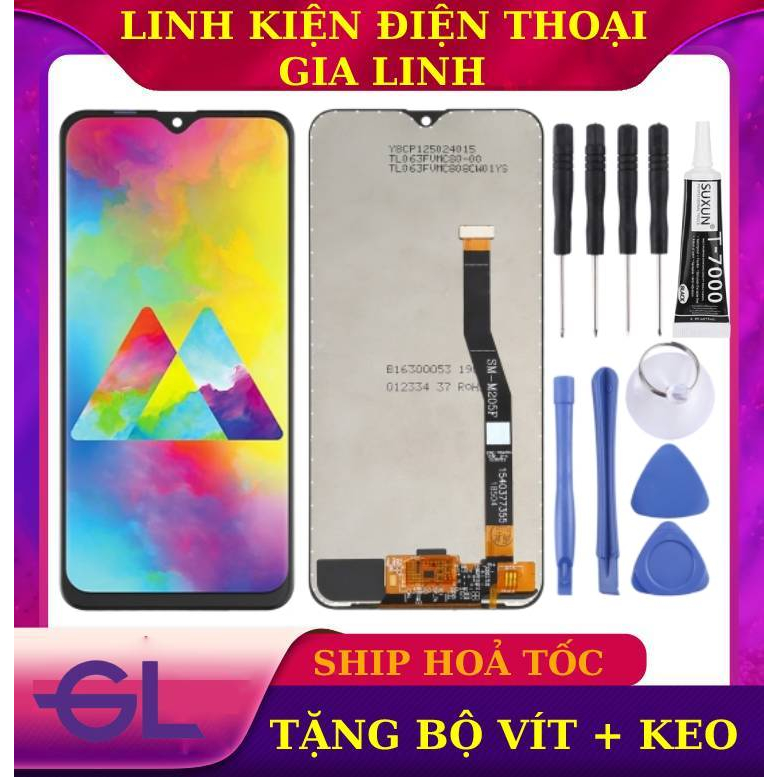 Màn hình Samsung Galaxy M20 /M205F ZIN Tặng Keo + Bộ vít 9 món | Shopee ...