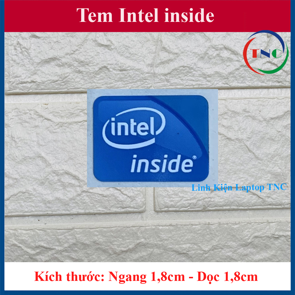 Tem Intel inside Thay Tem Máy Tính Tem Laptop Tem PC | Shopee Việt Nam