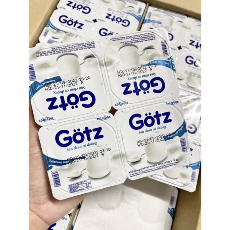Thùng 12lốc sữa chua Gozt ( xuất ăn) | Shopee Việt Nam