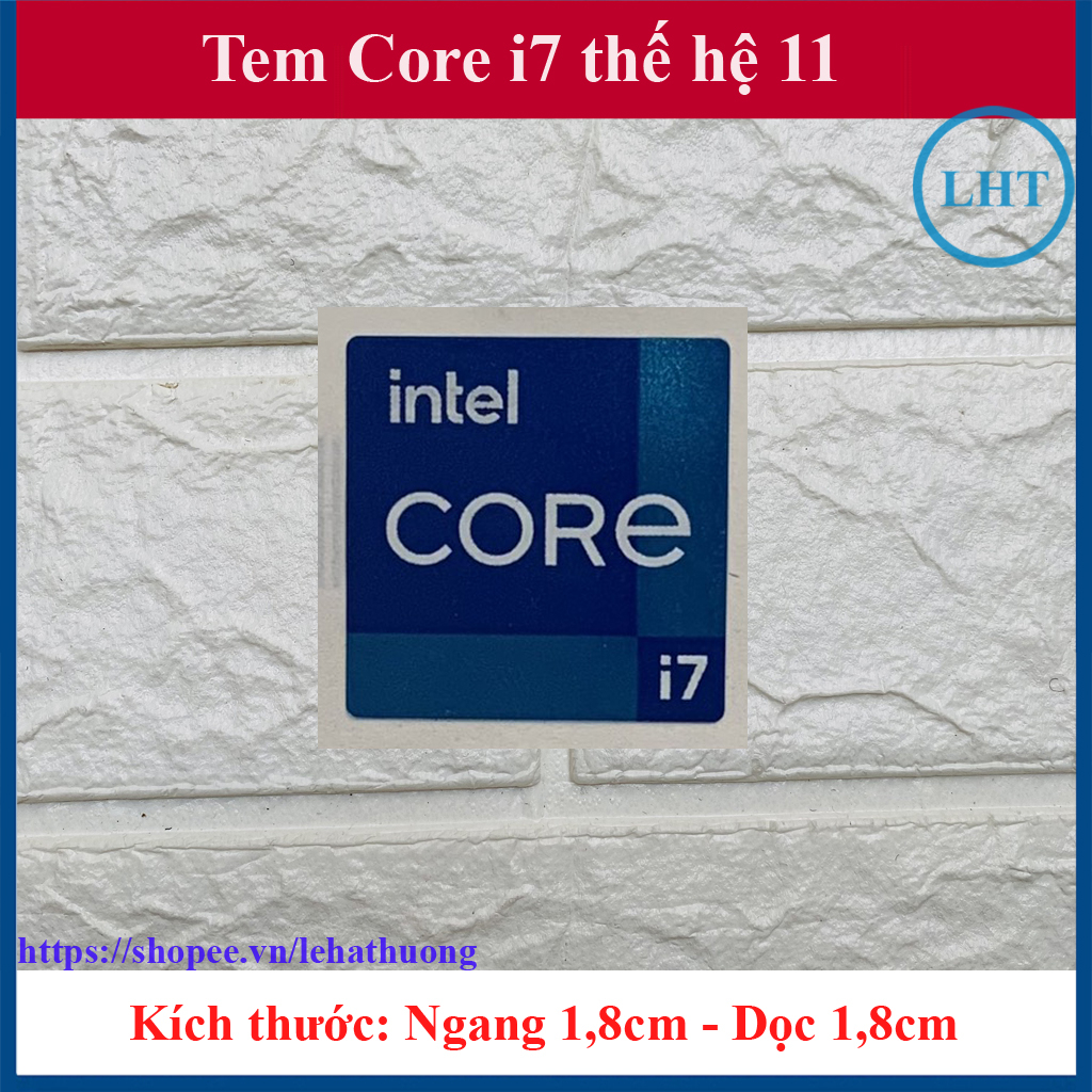 Tem Core i7 Thế Hệ 11 (11th Gen) - màu Xanh | Shopee Việt Nam