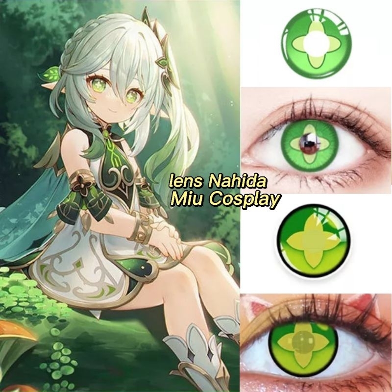 [Sẵn] Lens cosplay Nahida - Genshin Impact - Kính áp tròng [Miu Cosplay ...