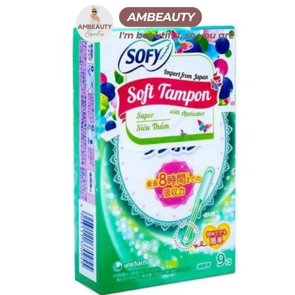 Băng Vệ Sinh Sofy Soft TamPon Nhật Bản Hộp 9 Miếng | Shopee Việt Nam