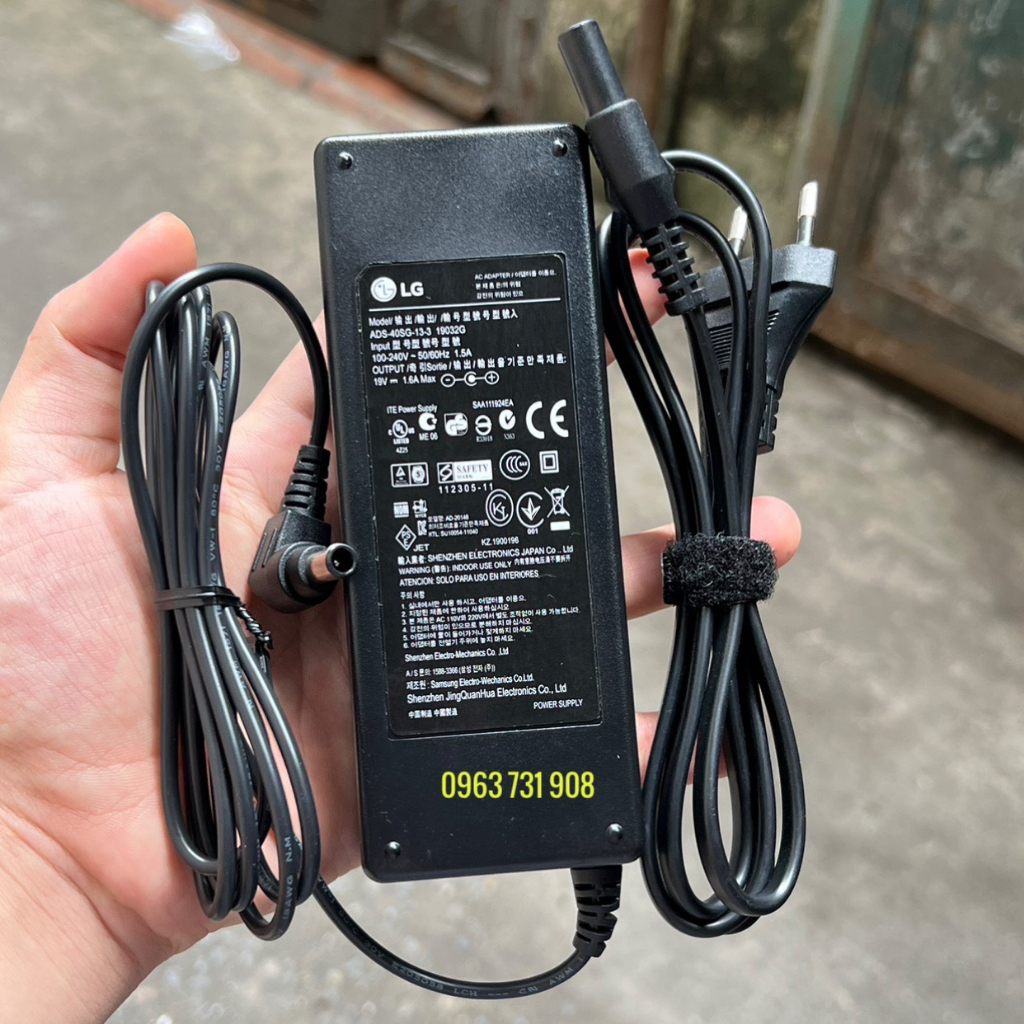Cục nguồn LG dùng cho màn hình LG 27EA33 19V 1.6A xịn chính hãng ...