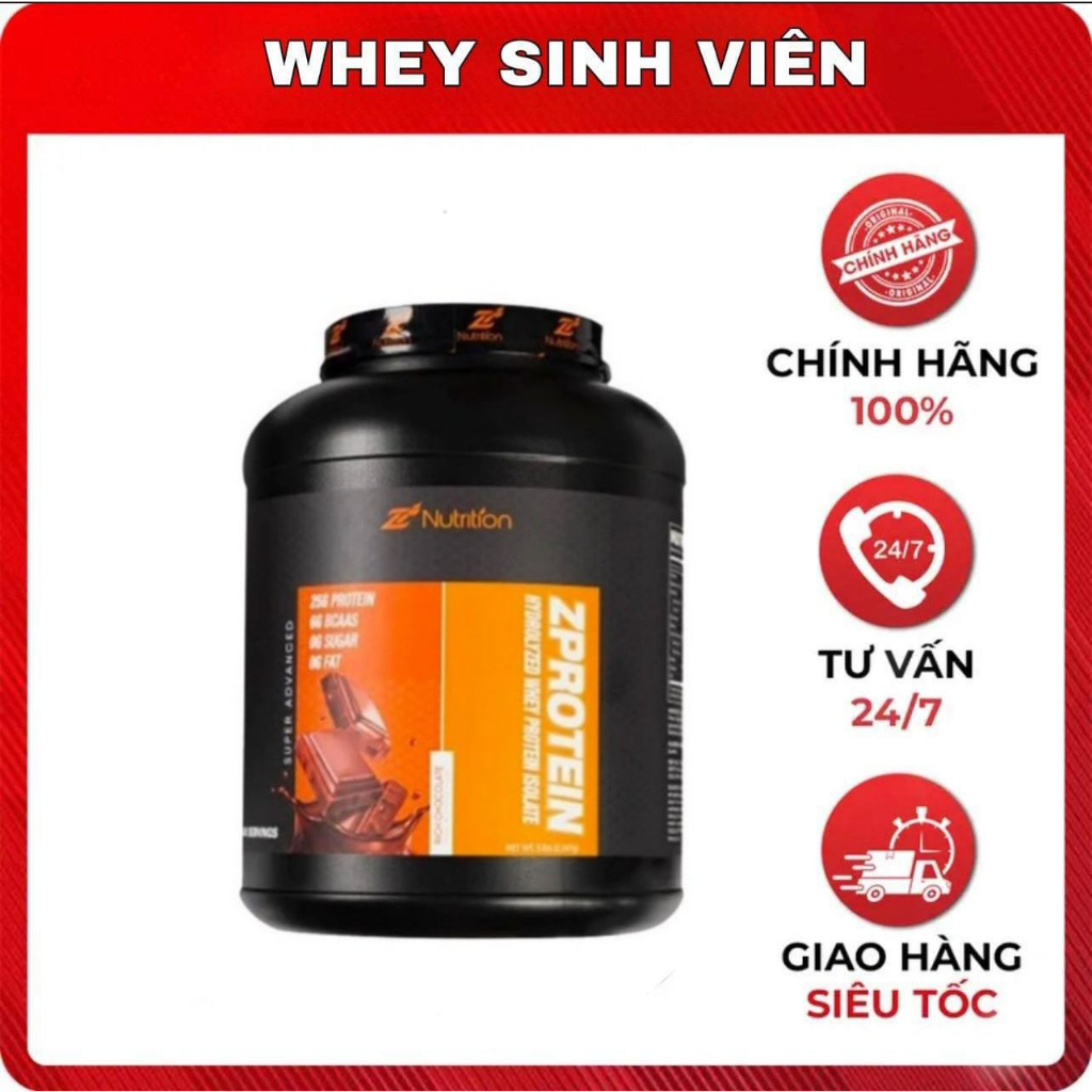 [Giá hủy diệt] [Chính hãng] Zprotein Whey Hydrolyzed Sữa Tăng Cơ Bắp ...