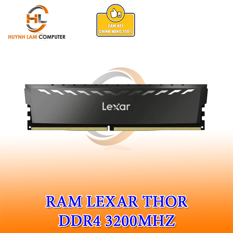 Ram Lexar 8Gb Thor 3200Mhz DDR4 Tản dày [XÁM ĐEN] - Hàng chính hãng | Shopee Việt Nam