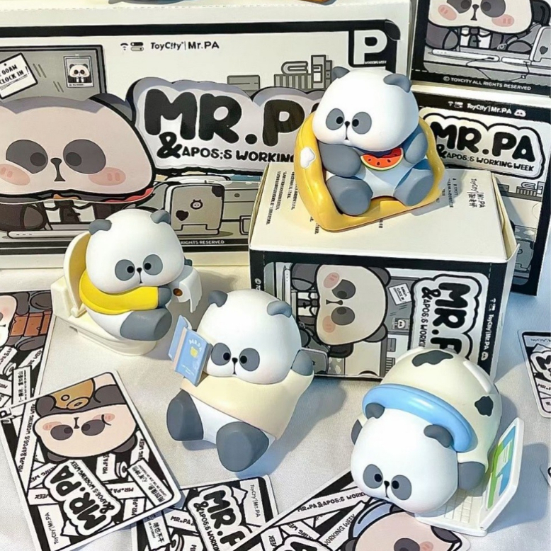 [ToyCity] Blindbox MR.PA &S Working Week & Working Diary - Mô hình ngài ...
