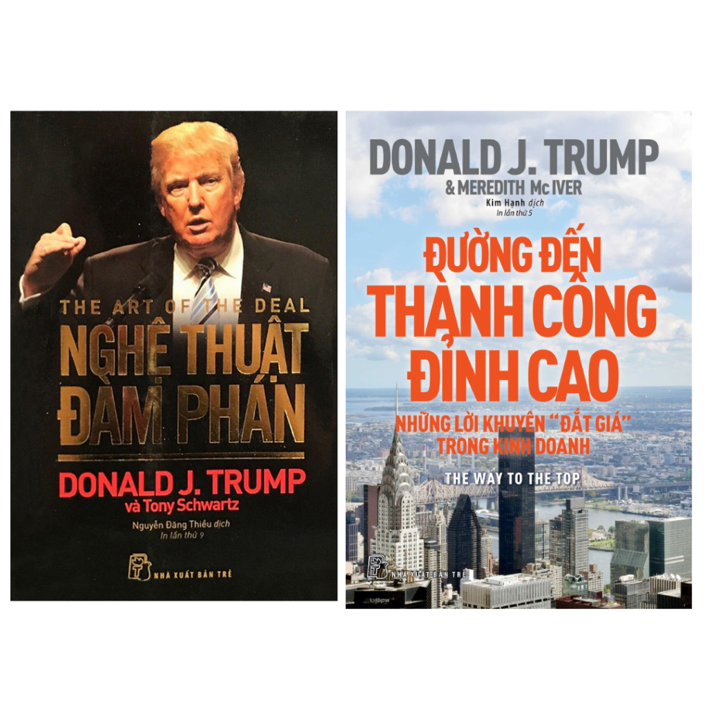 Sách Combo 2C: DONALD J.TRUMP - Đường Đến Thành Công Đỉnh Cao +Nghệ Thuật Đàm Phán tr | Shopee ...