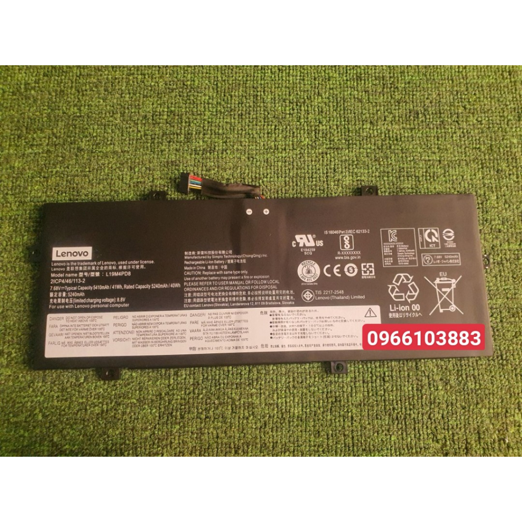 Pin Dành Cho Laptop Lenovo Yoga Duet 7-13IML05 L19C4PD8 L19M4PD8 ...