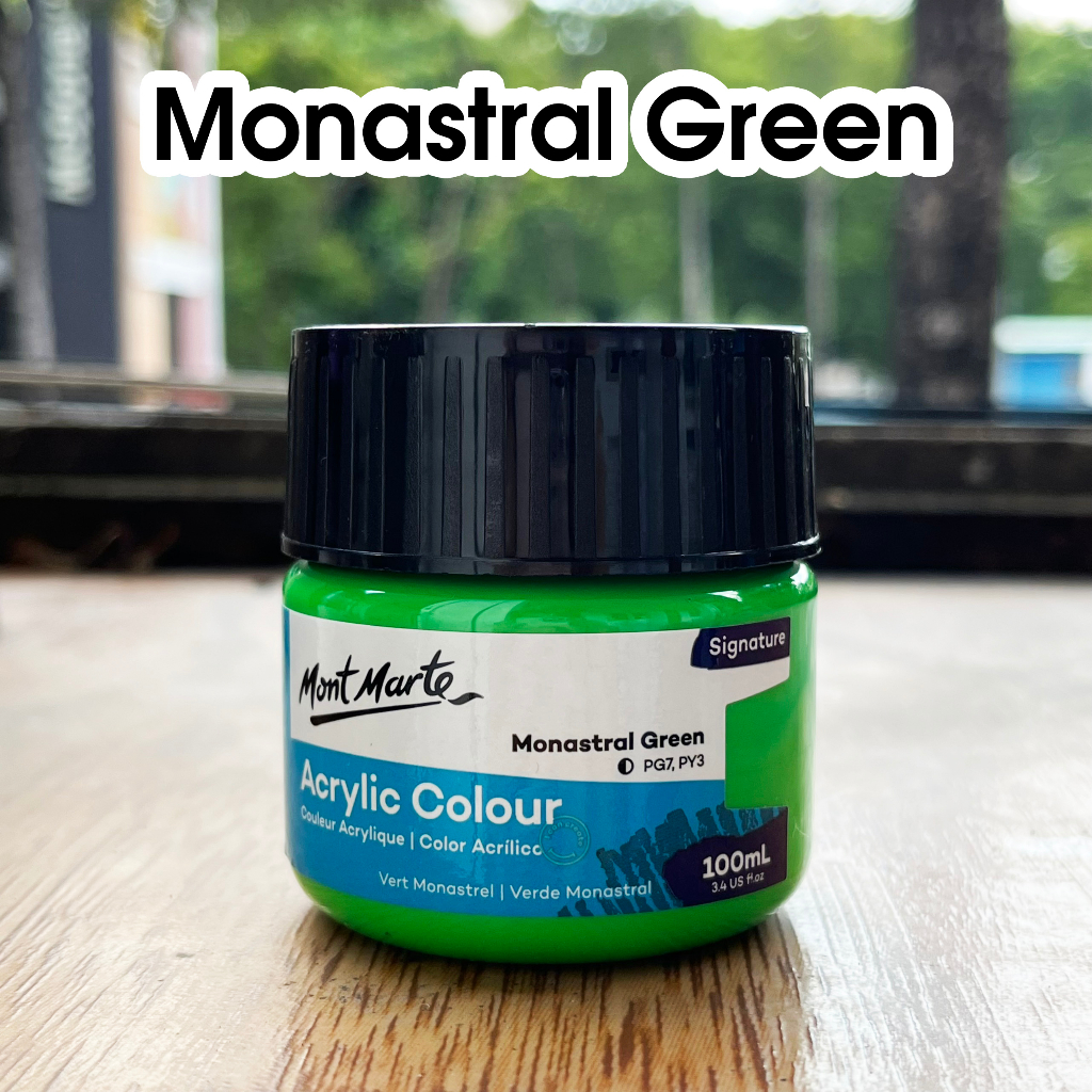 [Hỏa Tốc HCM] Màu Acrylic Mont Marte 100ml Signature | Shopee Việt Nam