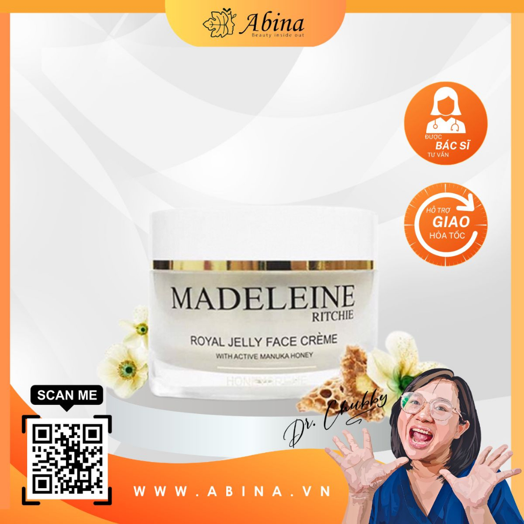 Kem Dưỡng Da Sữa Ong Chúa Royal Jelly Face Creme 100mL Madeleine ...
