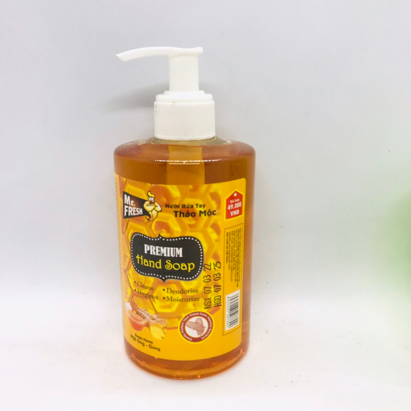 Nước rửa tay premium hand soap MrFresh 500ml cao cấp | Shopee Việt Nam