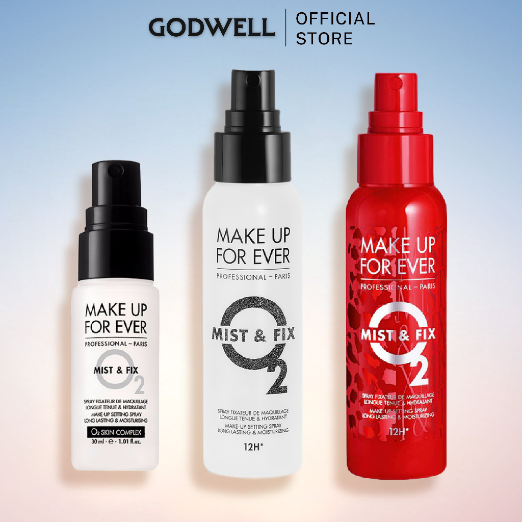 [MAKE UP FOR EVER] Xịt khóa nền giữ lớp trang điểm Mist & Fix Setting ...