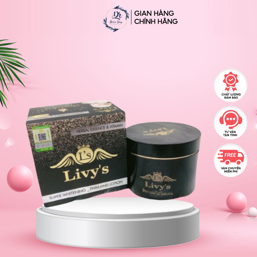 Kem Body Livys Hộp Đen Chính Hãng - Kem Body Livy Thái Lan - DORIS SHOP | Shopee Việt Nam