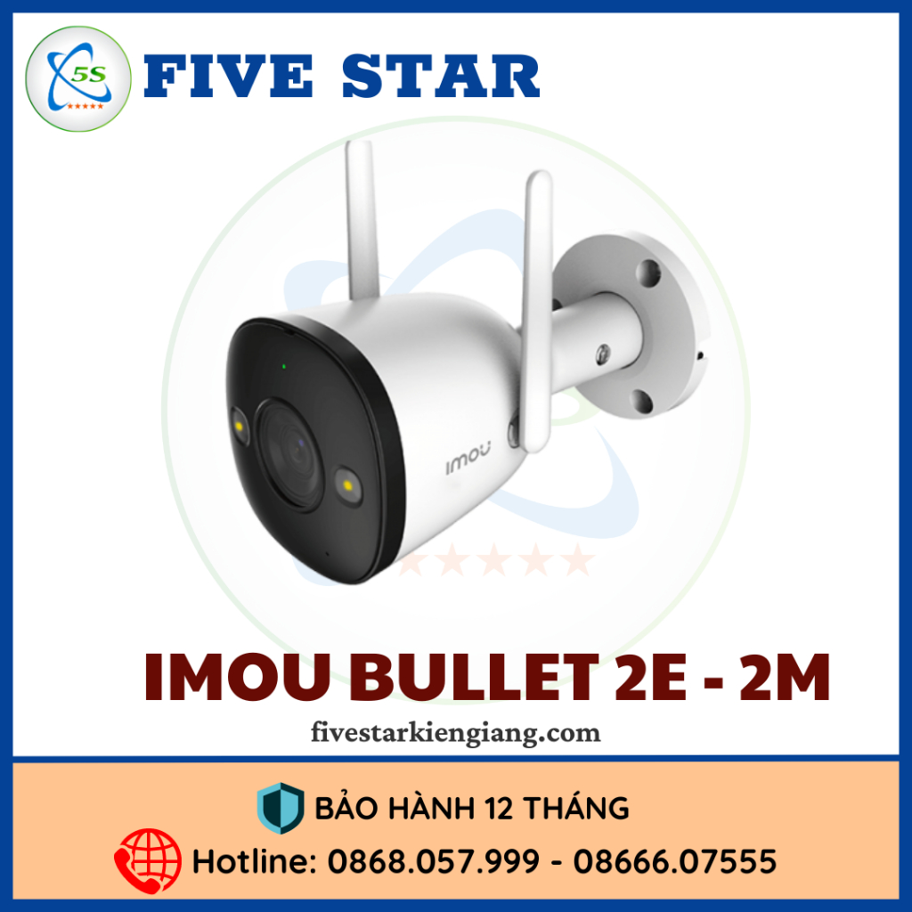 Camera IP Wifi Imou Bullet 2E F22FP - 2M (có màu ban đêm) | Shopee Việt Nam