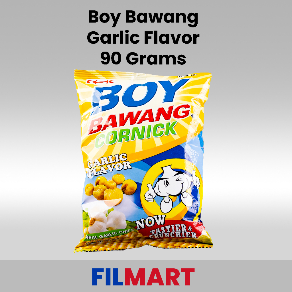 Snack Boy Bawang vị tỏi 90 Grams | Boy Bawang Garlic Flavor 90 Grams ...