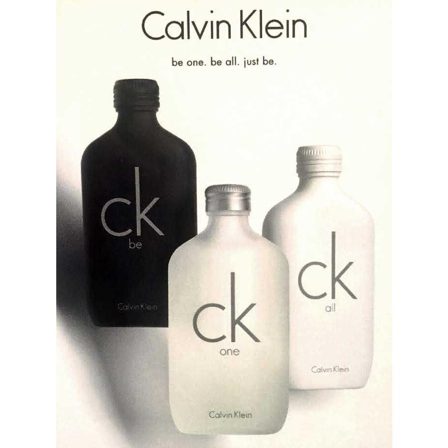 Nước Hoa Nam Nữ (Unisex) Calvin Klein CK One, CK Be Nồng Độ EDT , CK ...