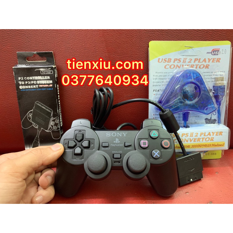 Tay cầm Ps2 A cổng chuyển tay PS2 sang Usb PC Laptoo tay bấm ps2 cho ...