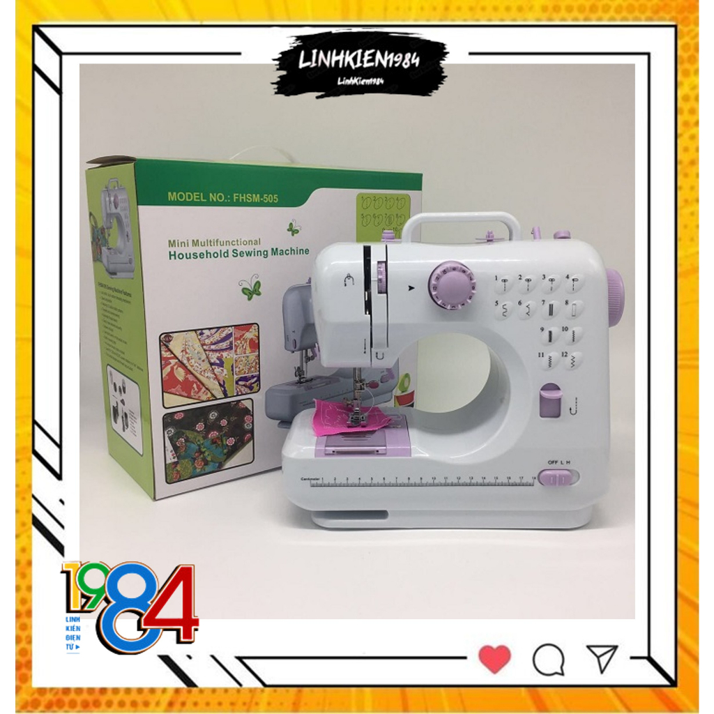 Máy may gia đình đa năng 12 kiểu may YASM 505 | Shopee Việt Nam