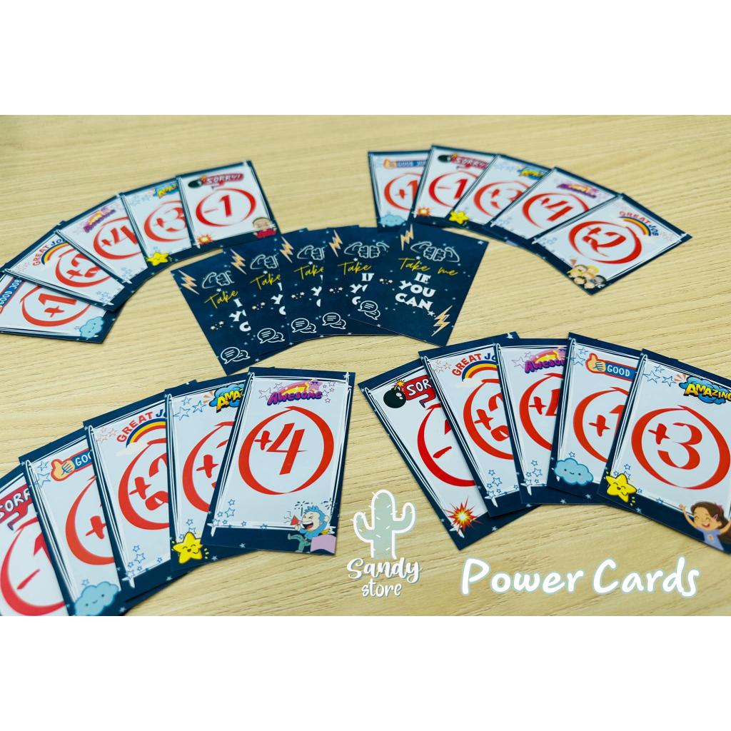 Power Cards - Bộ 25 thẻ | Shopee Việt Nam
