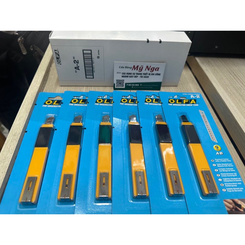 Dao OLFA A-2 | Dao Cắt Phim, Decal, Cắt Tỉa Chi Tiết (9mm) | Dao Cắt Công Nghiệp | Shopee Việt Nam