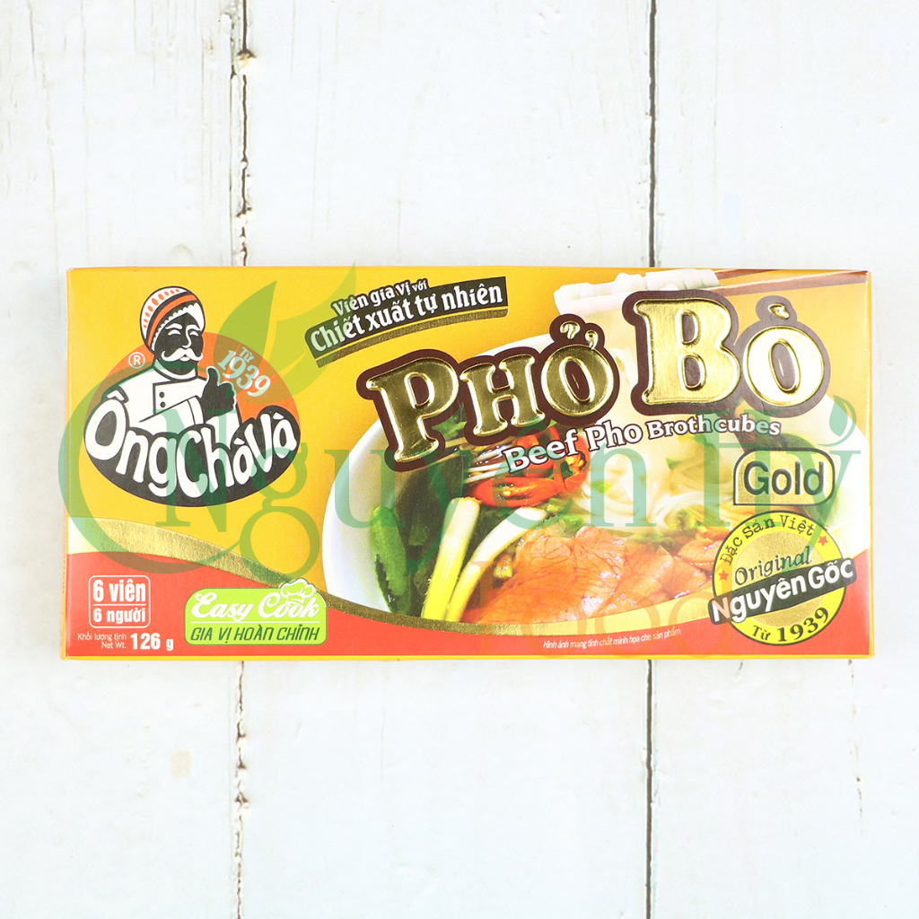 Viên Gia Vị Phở Bò Gold Ông Chà Và - 126g | Shopee Việt Nam