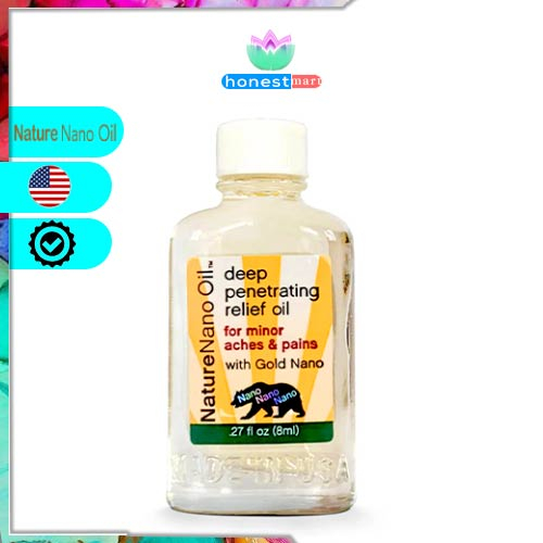 Dầu con gấu Nature Nano Oil Deep Penetrating essential Oil With Gold ...