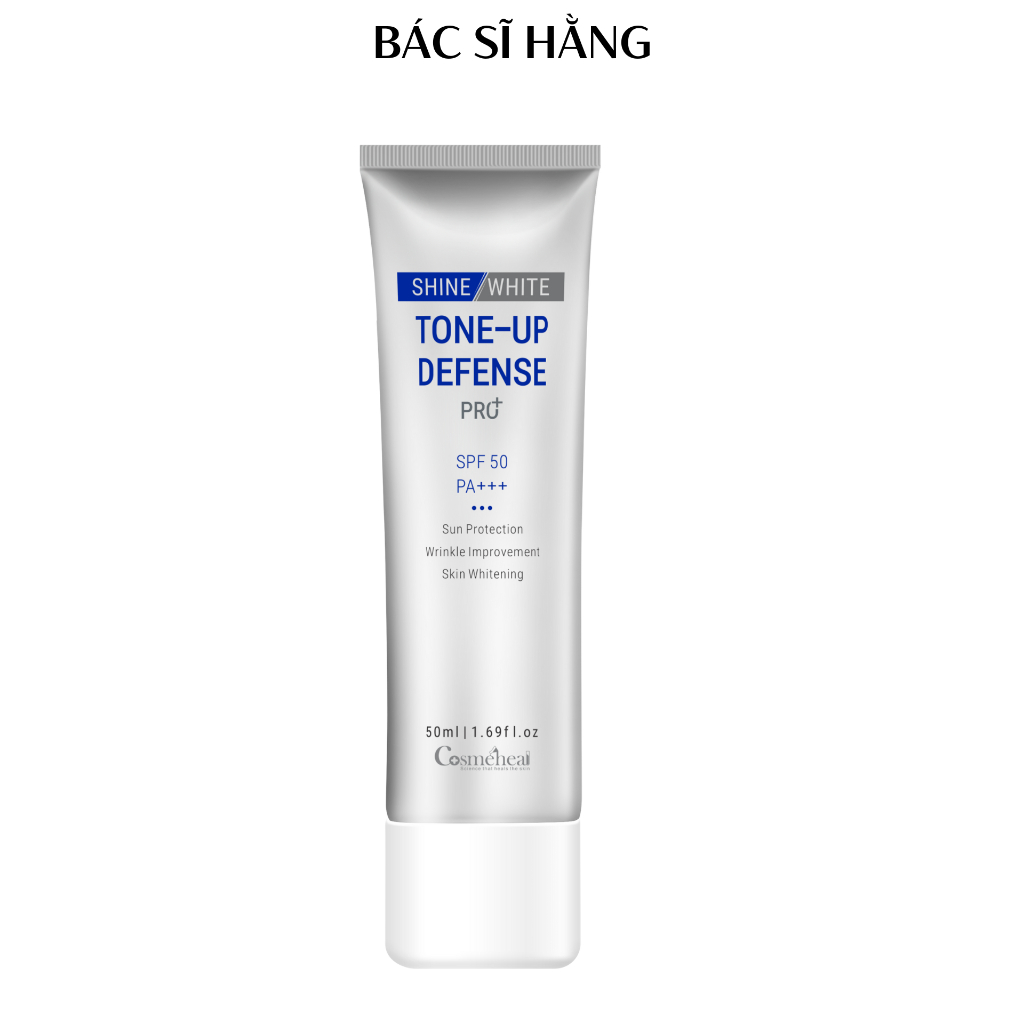 Kem Chống Nắng COSMEHEAL Shine White Tone Up Defense Pro+ (50ml) | Shopee Việt Nam