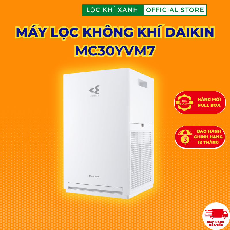 Máy Lọc không khí Daikin MC30YVM7 - Công nghệ Streamer, Diệt khuẩn bụi ...