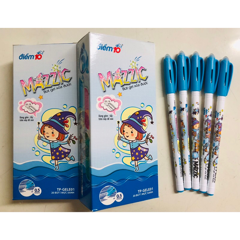 Bút Gel Xoá Được Điểm 10 Thiên Long Mazzic TP-Gele01 (20 cây/ hộp ...