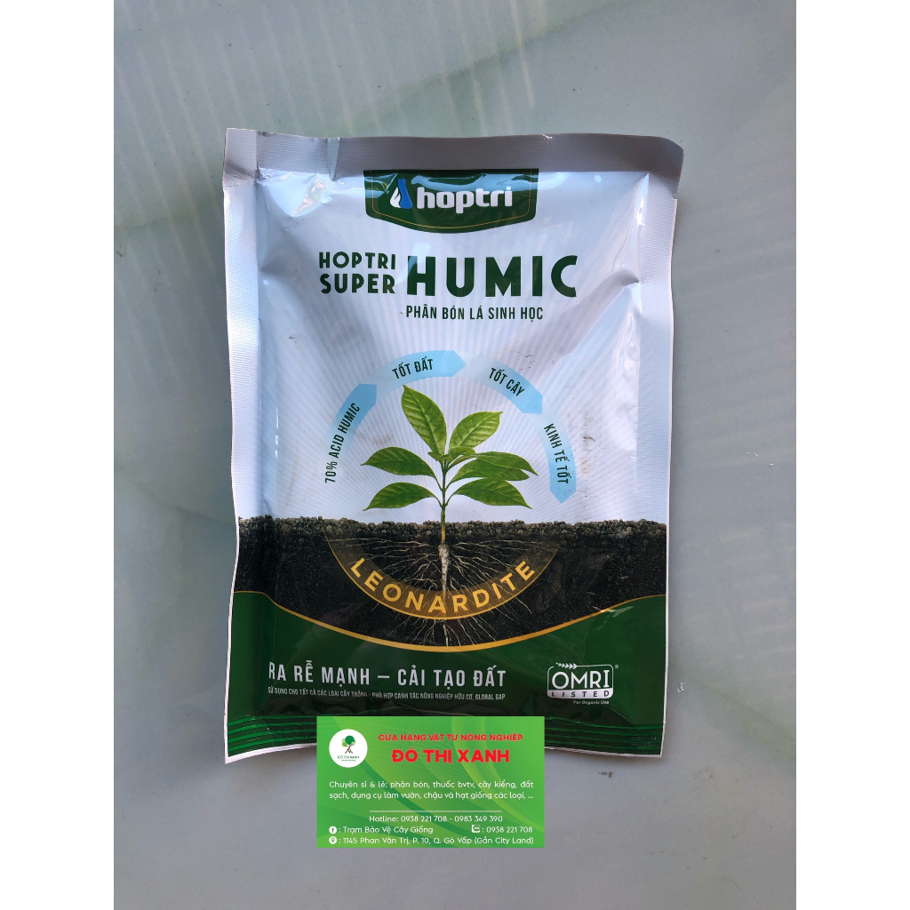 SUPER HUMIC Hợp Trí- Phân Bón Hữu Cơ Sinh Học , cải tạo đất, ra rễ mạnh ...