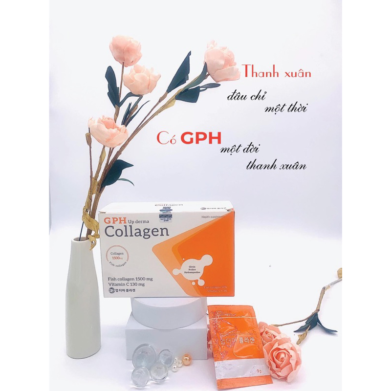 GPH up derma collagen hộp 30 gói | Shopee Việt Nam