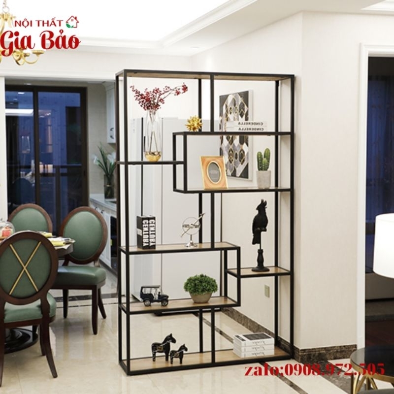 Kệ Sắt Trang Trí Mặt Gỗ GBTop-5285 | Shopee Việt Nam