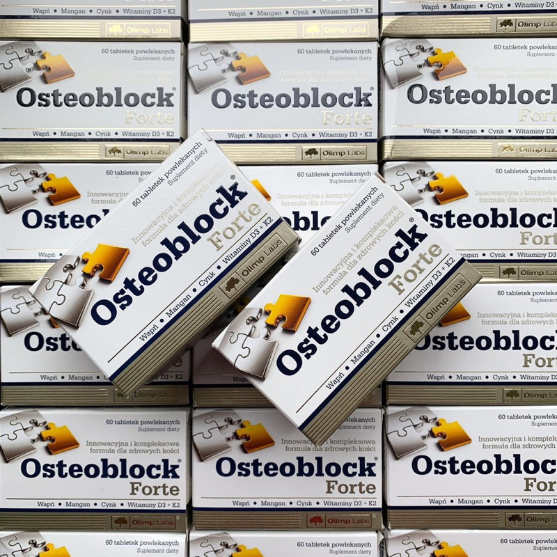 Viên uống Canxi hữu cơ Osteoblock forte hộp 60 viên | Shopee Việt Nam