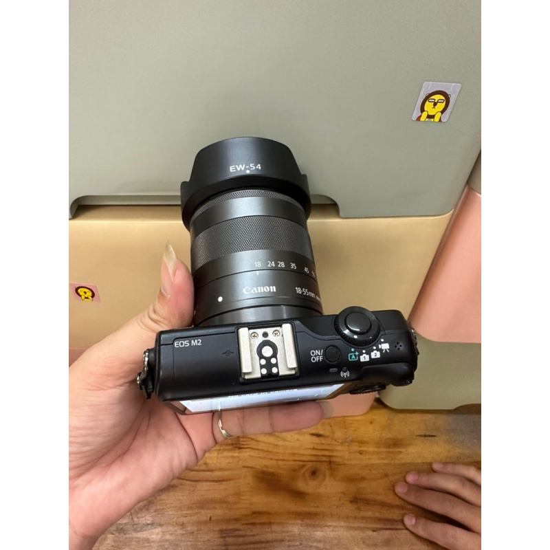 Máy ảnh Canon M2 kèm kit 18-55STM hàng đẹp | Shopee Việt Nam