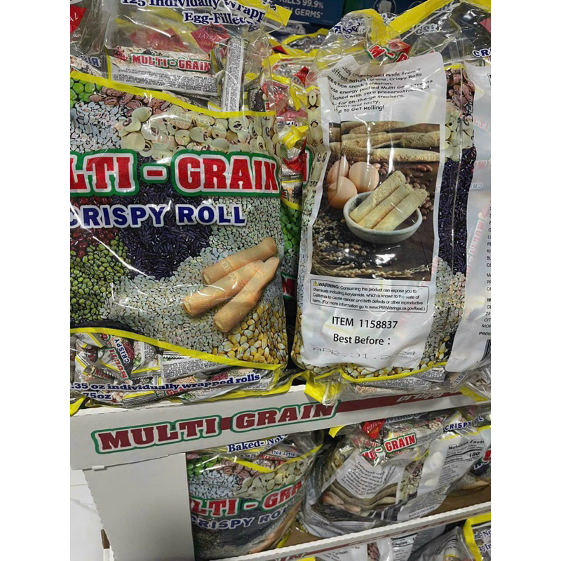 Bánh ngũ cốc Multi Grain Crispy Roll 1,25 Kg - Date 01/2026 | Shopee ...
