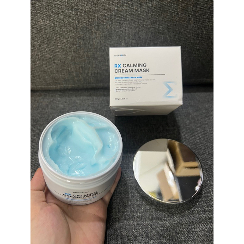 MẶT NẠ cấp ẩm phục hồi dịu da MEDISUM RX CALMING CREAM MASK 200ML | Shopee Việt Nam