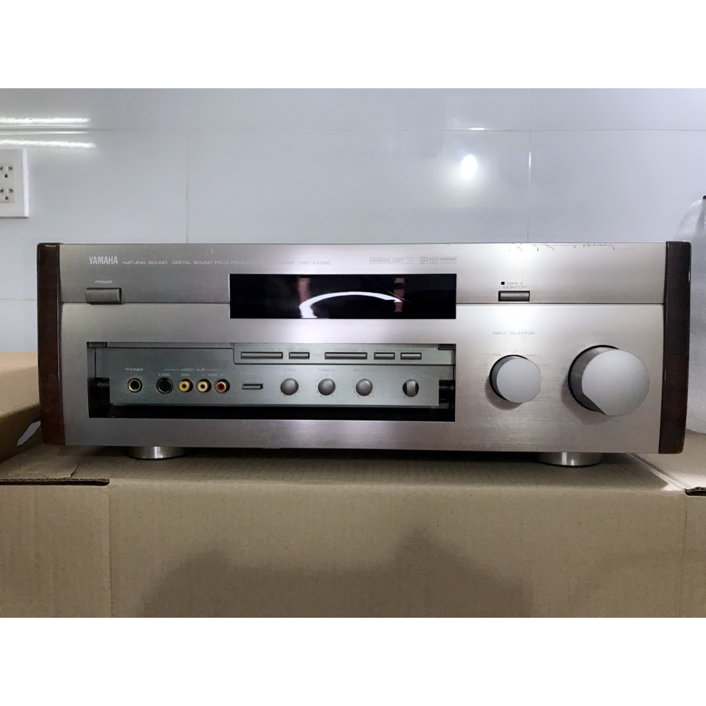 AMPLY YAMAHA DSP-A3090 (AMPLY KHỦNG LONG ĐÃ QUA SỬ DỤNG. THIẾU NẮP CỐP ...