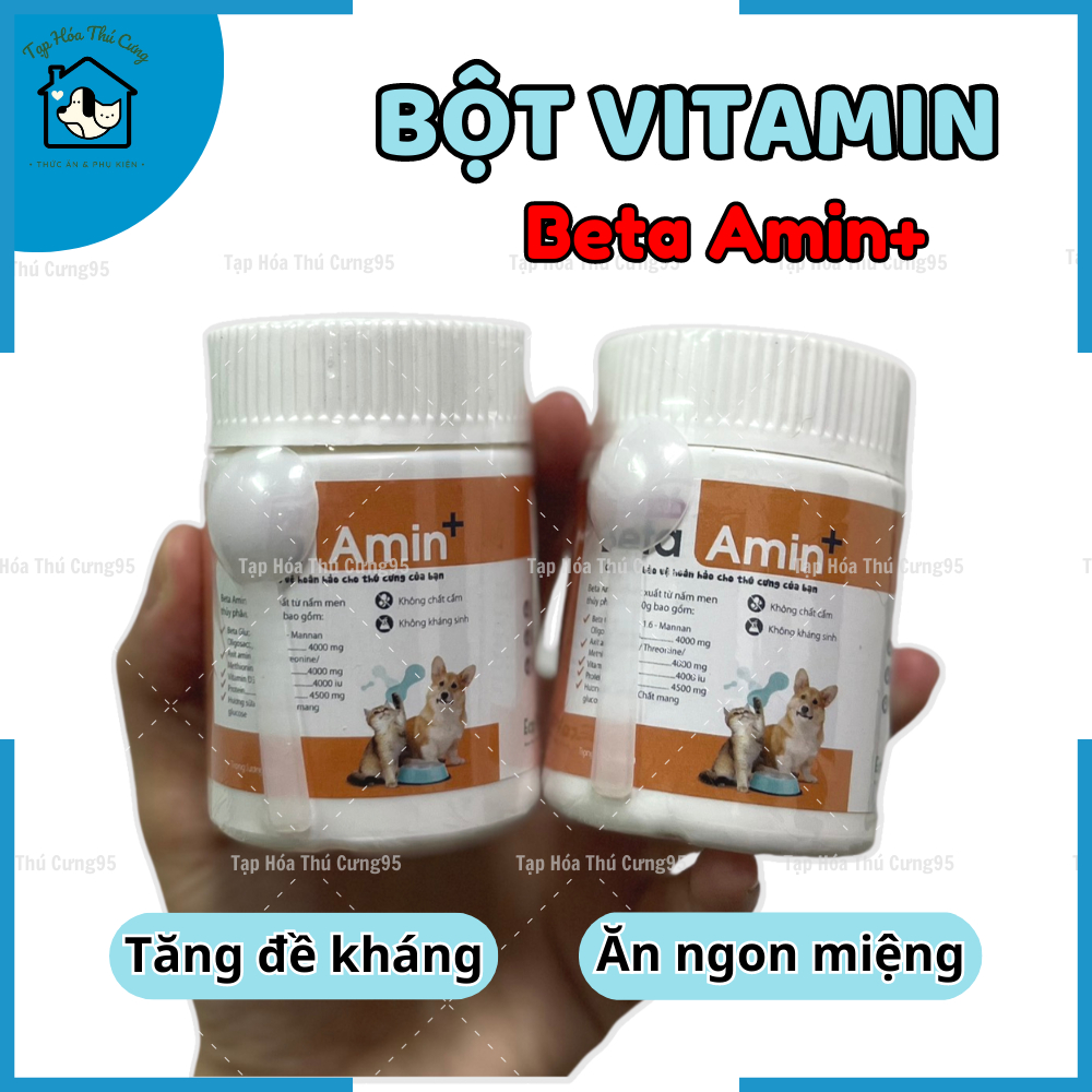BETA AMIN bột tăng đề kháng ngăn ngừa bệnh tất kích thích ăn ngon cho ...