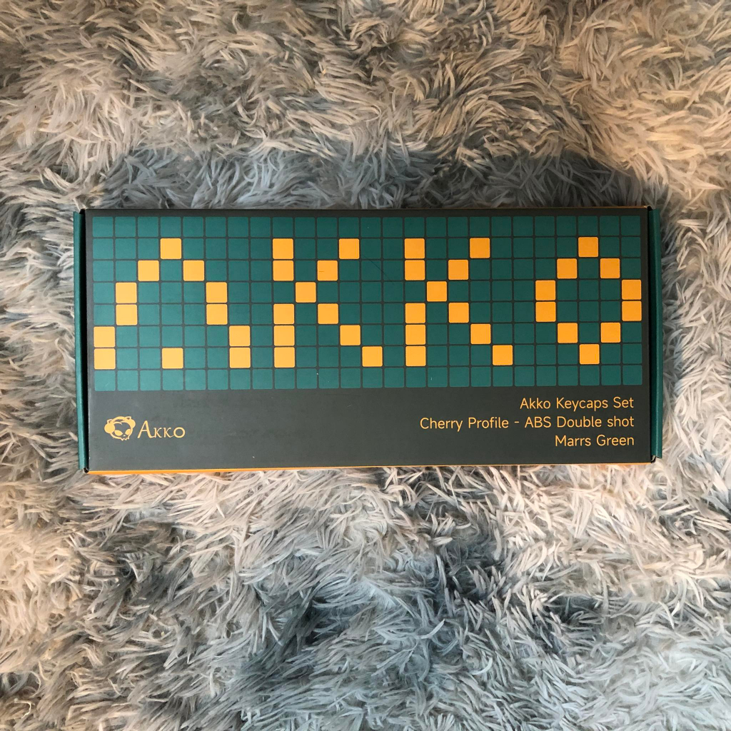 AKKO Keycap set - Blackpink/Ocean Star/WOB/Marrs Green/Warm Cool Gray ...