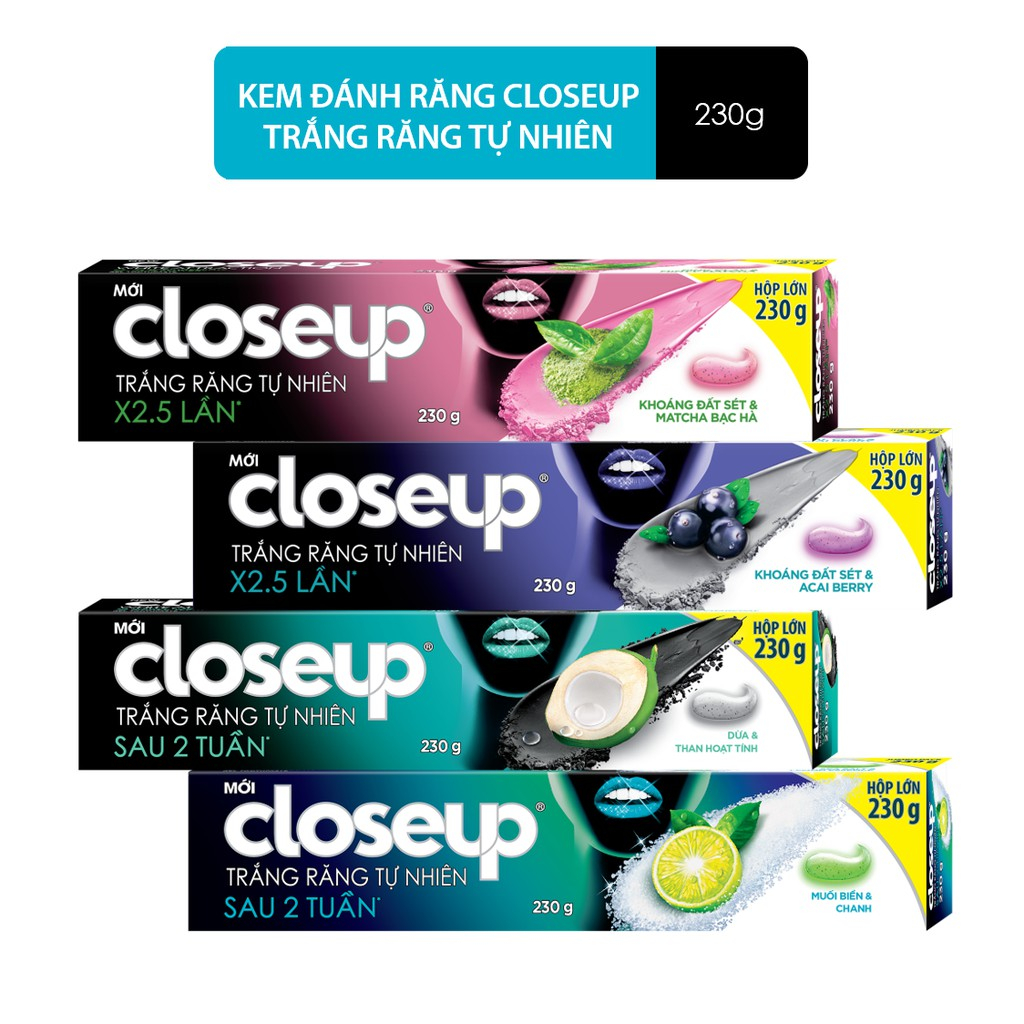 Kem đánh răng Closeup 180g/230g | Shopee Việt Nam