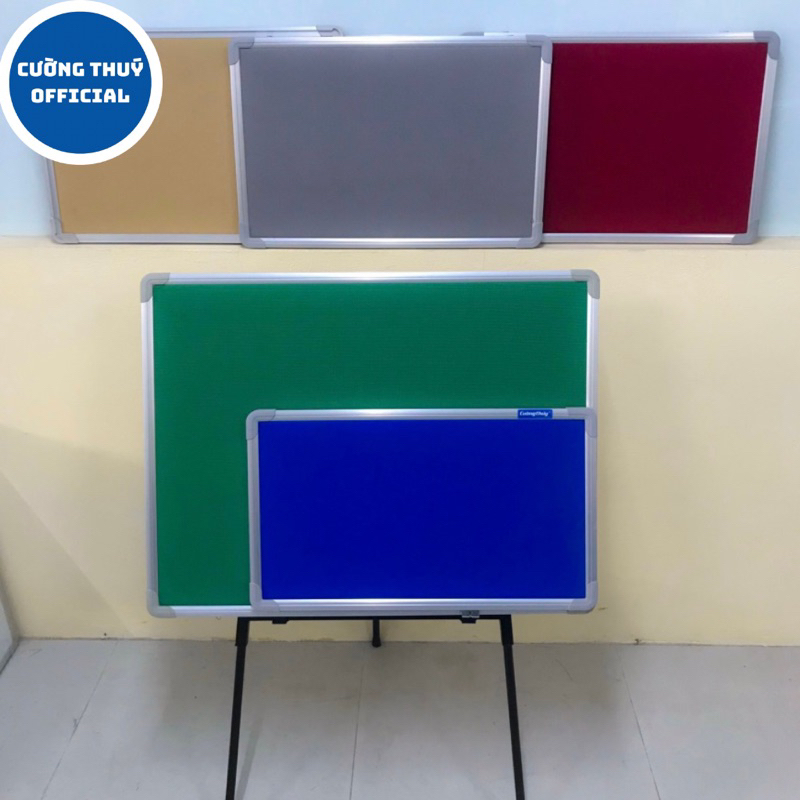 Bảng ghim tài liệu 80x120cm, 100x120cm chính hãng Cường Thuý (Tặng hộp ...